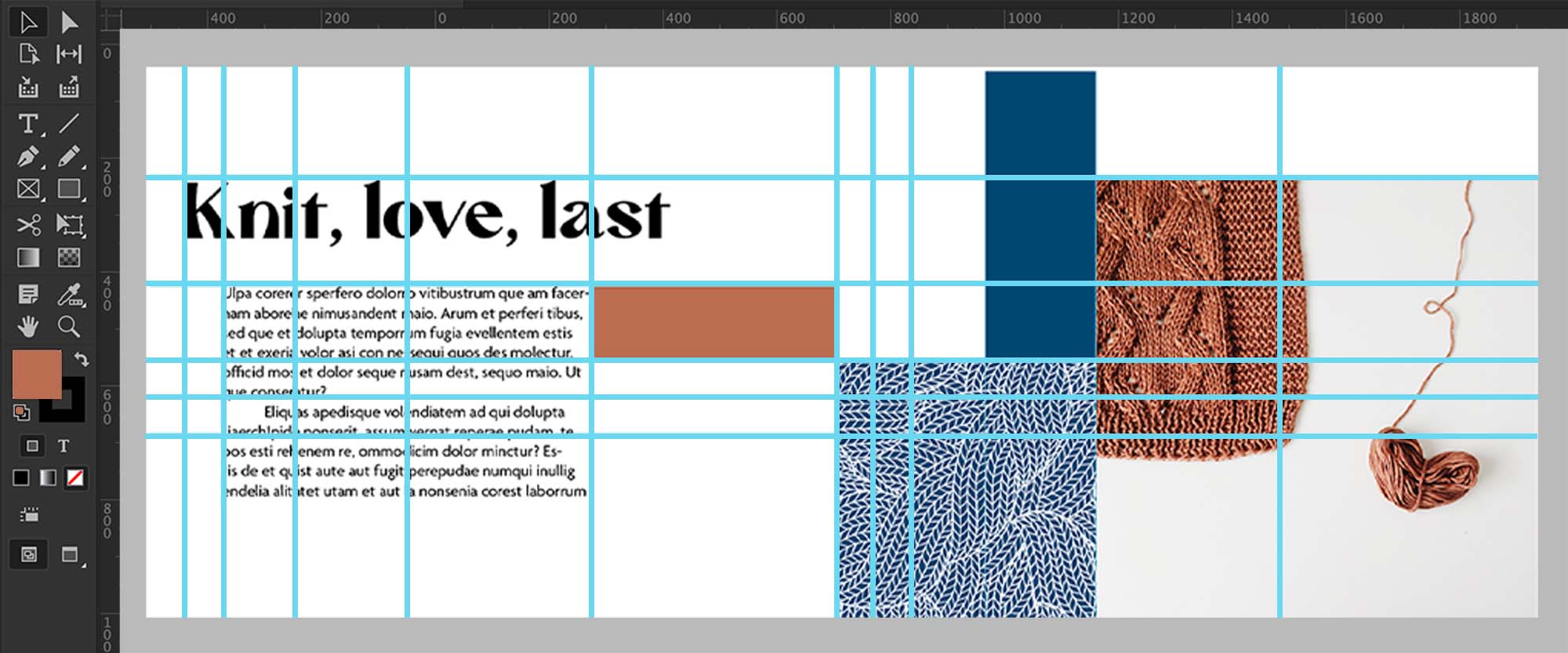 Grids i InDesign | Kurs från Moderskeppet